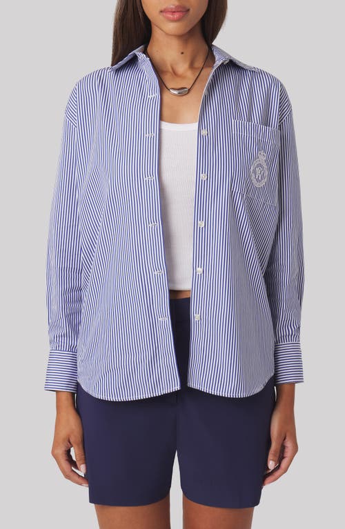 WILLIAMS ATHLETIC CLUB Williams Athletic Club Savannah Striped Button-Up Shirt